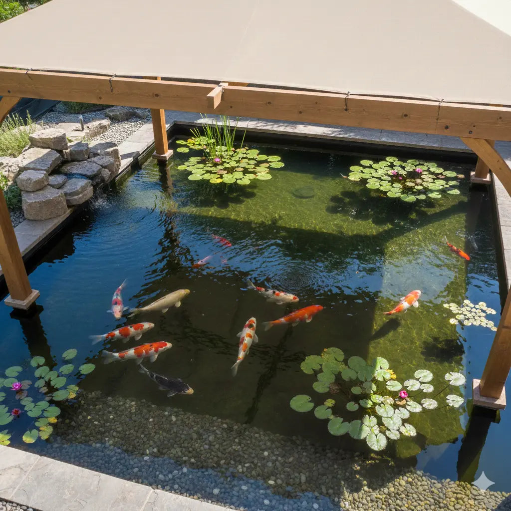 Comment éviter les algues filamenteuses dans un bassin - Koi Brothers